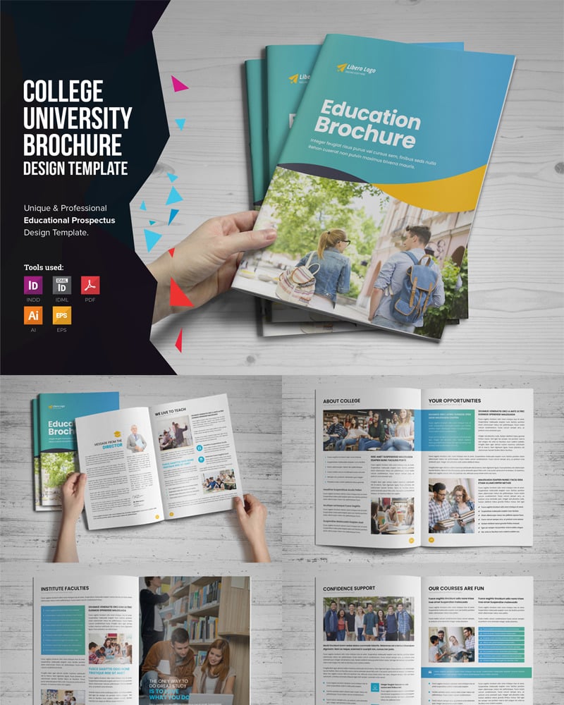Edupack - Education Prospectus Brochure - Corporate Identity Template