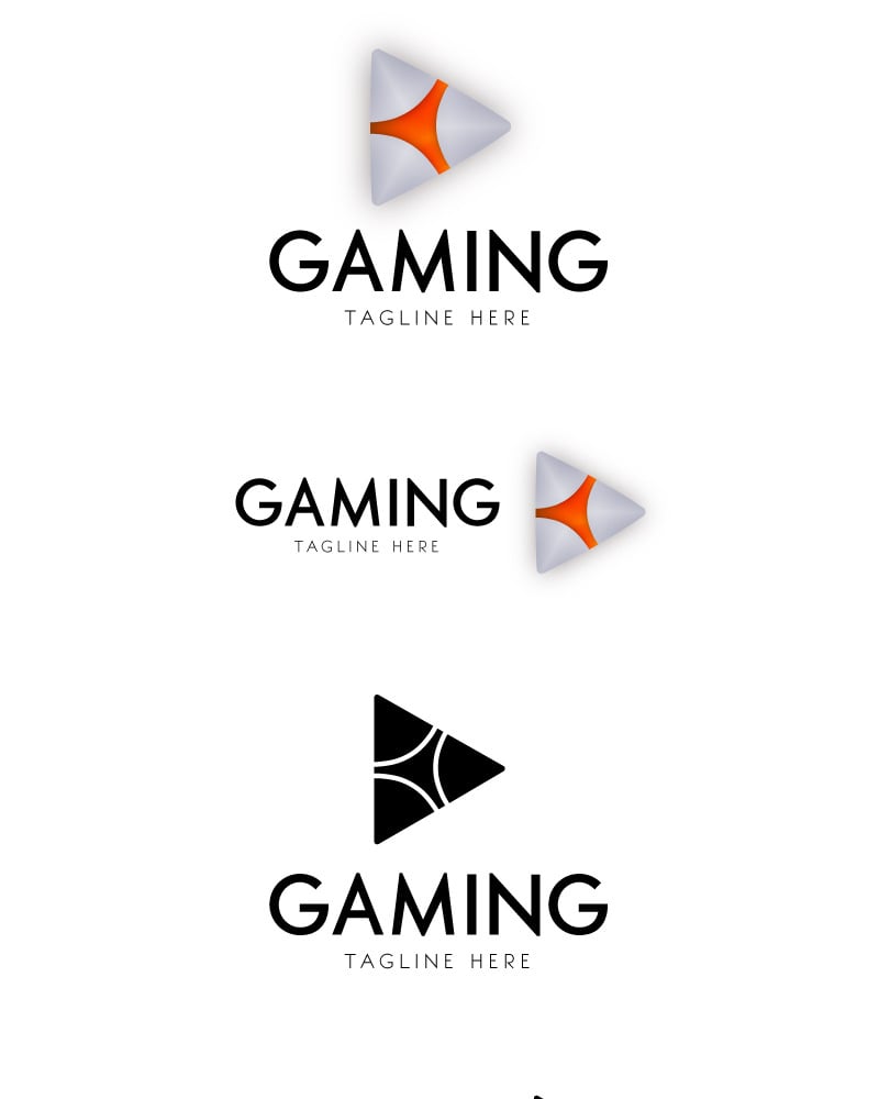 Play Logo Template #85968 - TemplateMonster