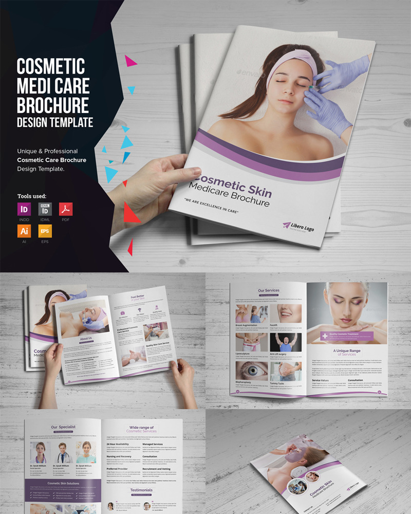 Cosmic - Medical Cosmetic Skin Care Brochure - Corporate Identity Template