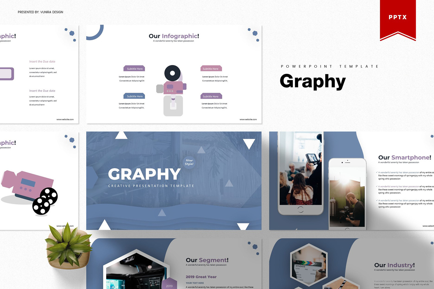 Graphy | PowerPoint template #86002 - TemplateMonster