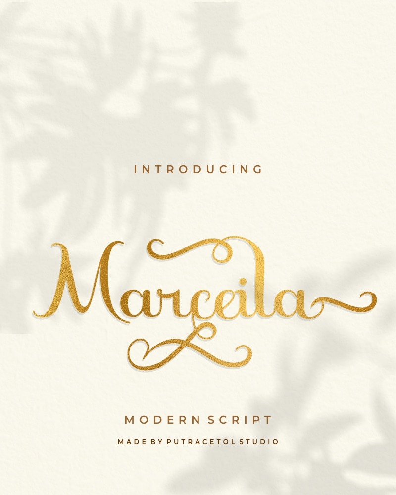 Marceila Font #86045 - TemplateMonster