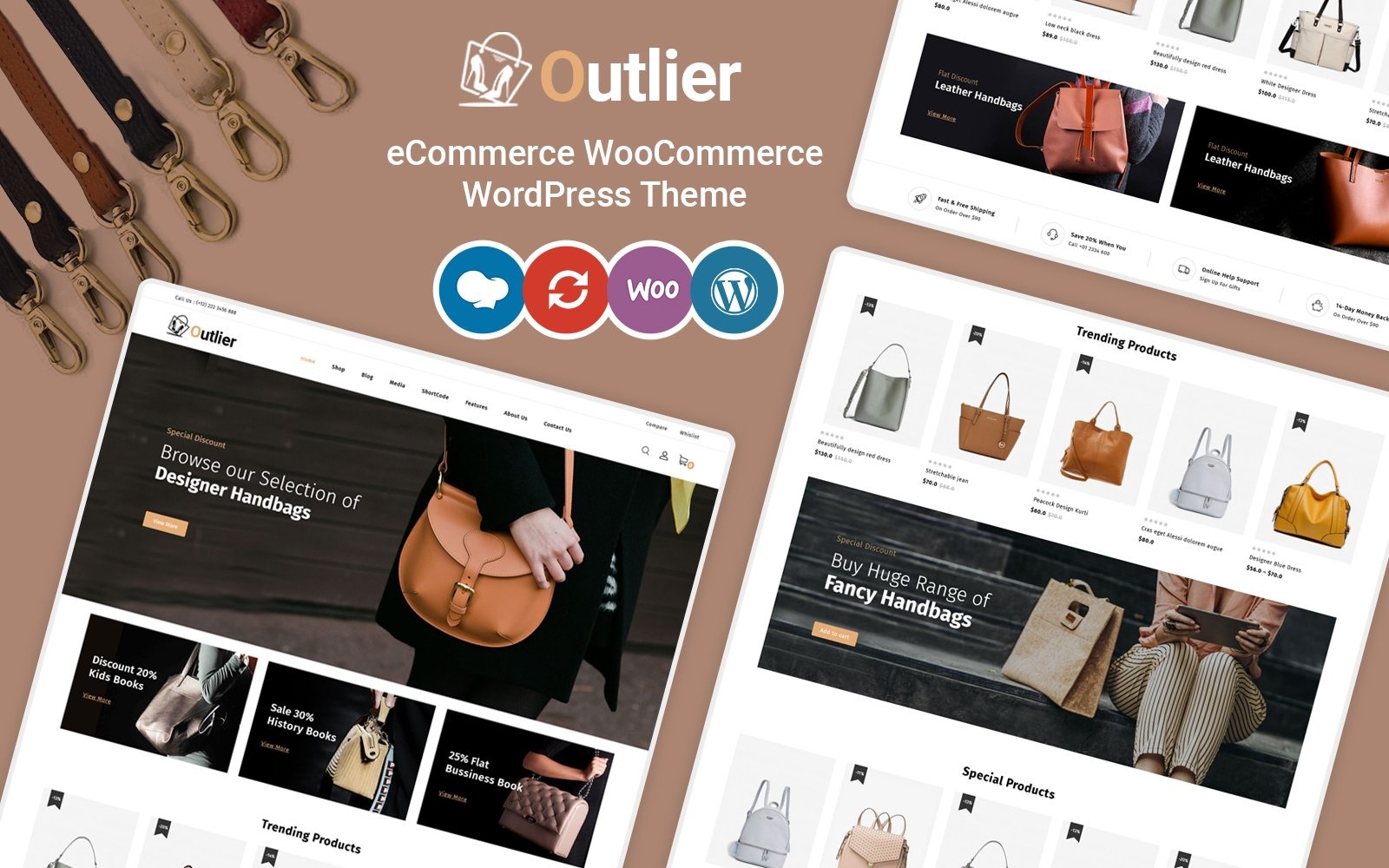 Outlier - Handbag Store WooCommerce Theme - TemplateMonster