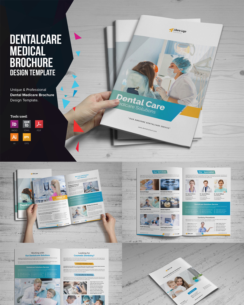Sirona - Dental Medicare Brochure - Corporate Identity Template