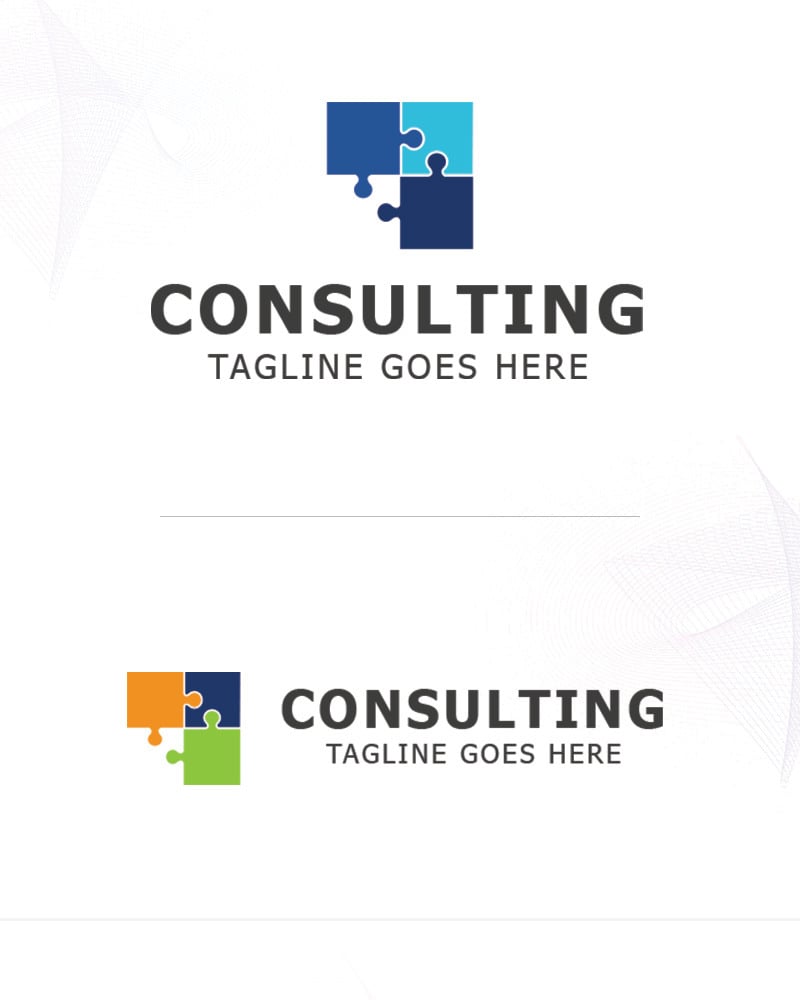 Consulting Logo Template #86147 - TemplateMonster