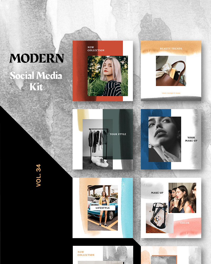 Instagram Stories Kit (Vol.34) Social Media Template