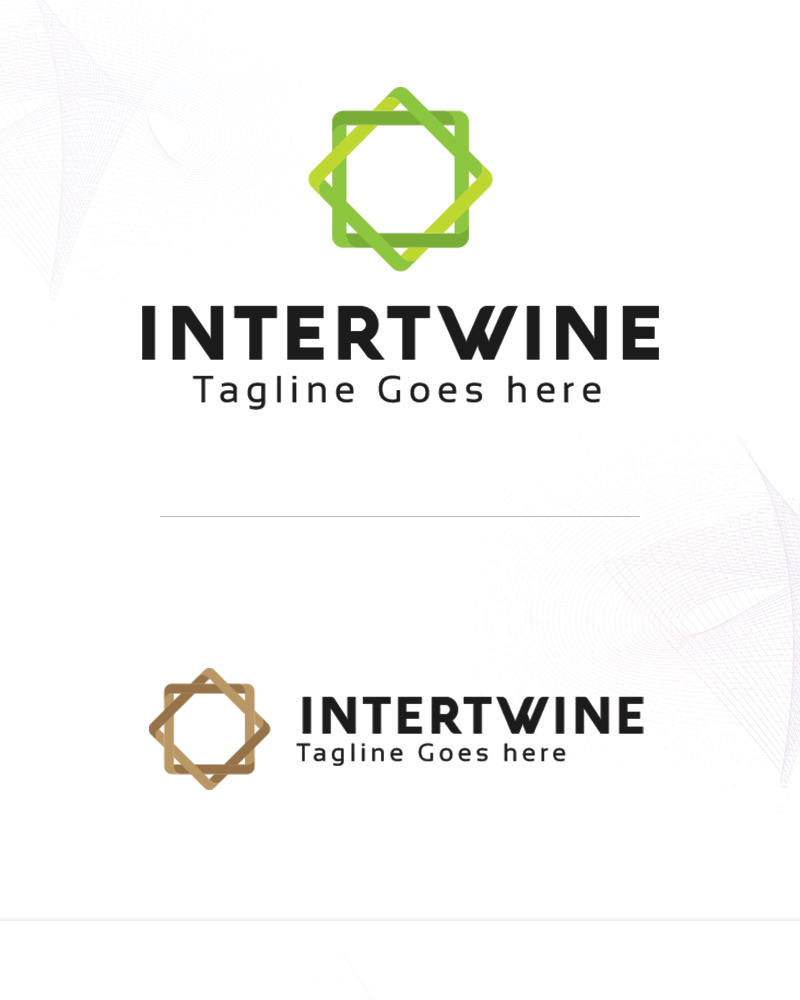 Intertwine Logo Template #86309 - TemplateMonster