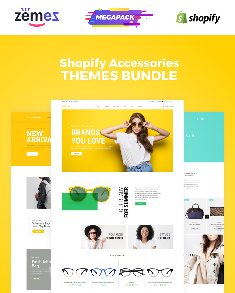 Accessories Bundle Shopify Theme #86592 - TemplateMonster