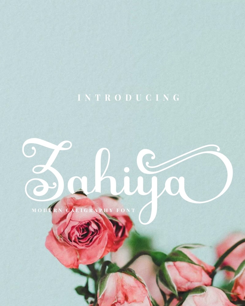Zahiya Font #86890 - TemplateMonster