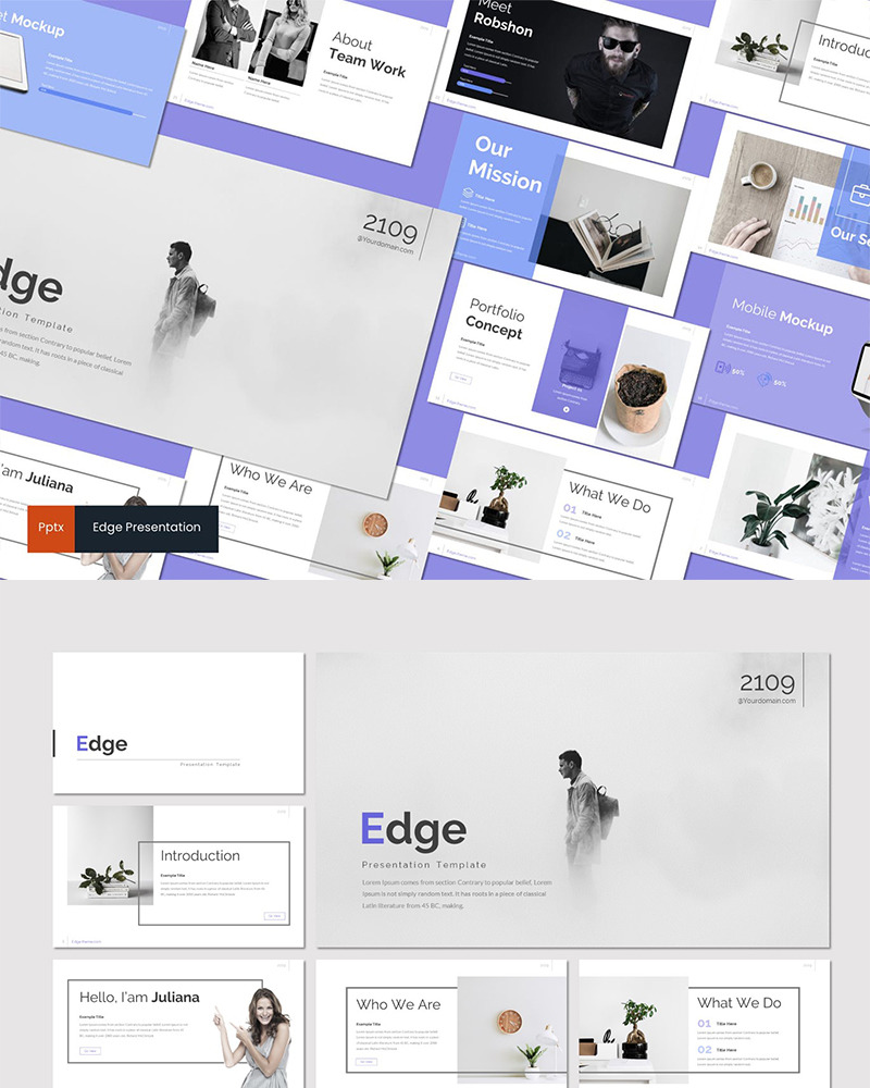 Edge PowerPoint template #86907 - TemplateMonster Edge PowerPoint template #86907 - TemplateMonster