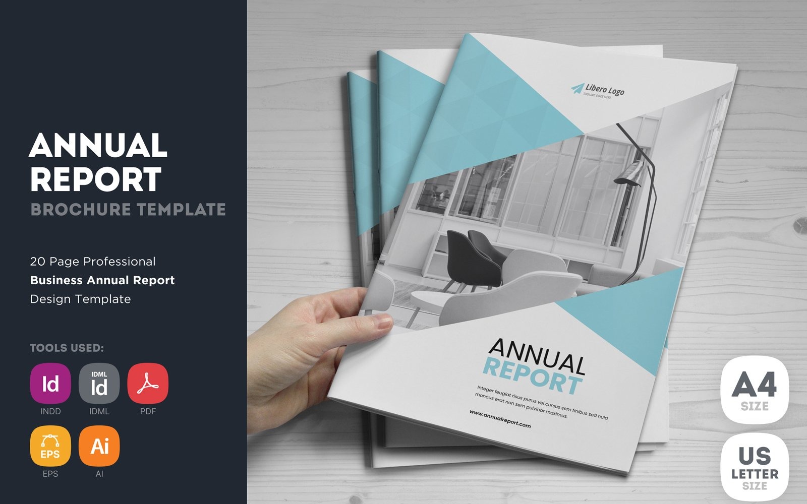 Mouri - Annual Report Design Template - TemplateMonster