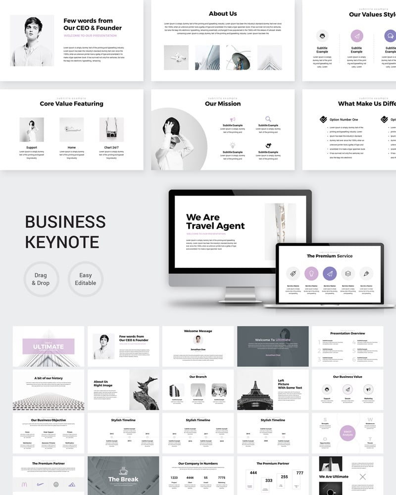 Ultimate Marketing Plan Keynote Template