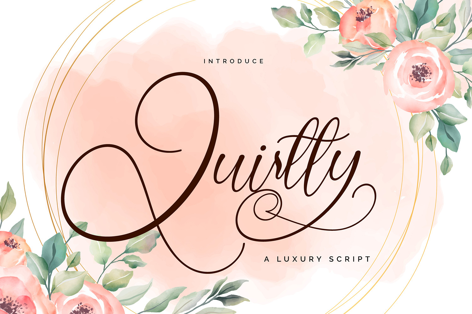 Quirtty | A Luxury Cursive Font #87650 - TemplateMonster