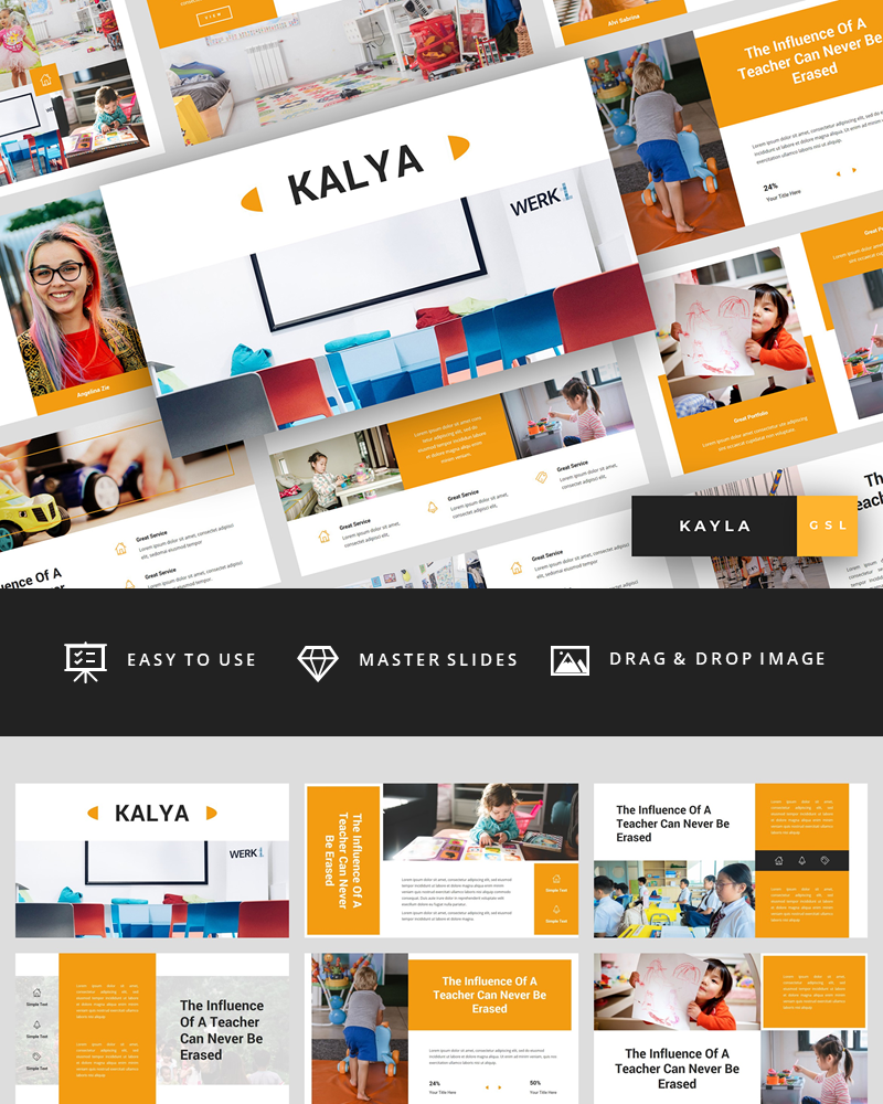 Kayla - Kindergarten Presentation Google Slides