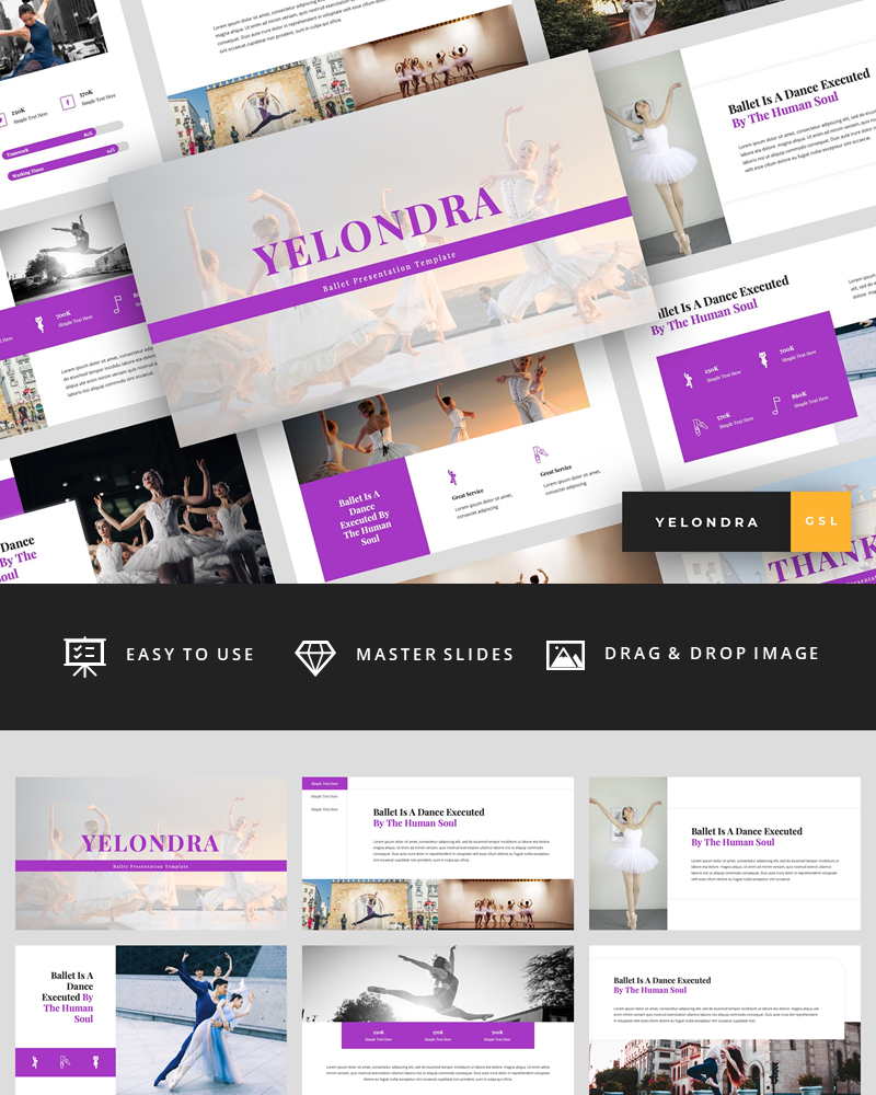 Yelondra - Ballet Presentation Google Slides
