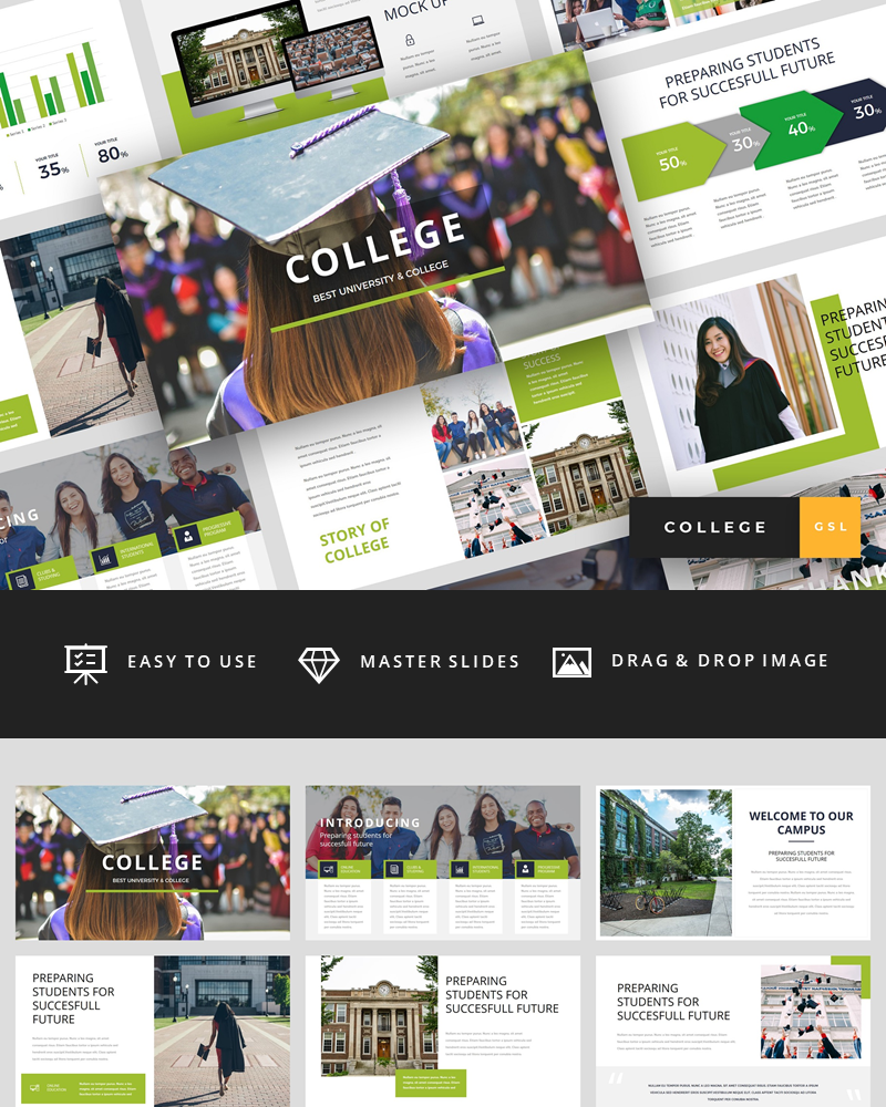 College - University Presentation Google Slides