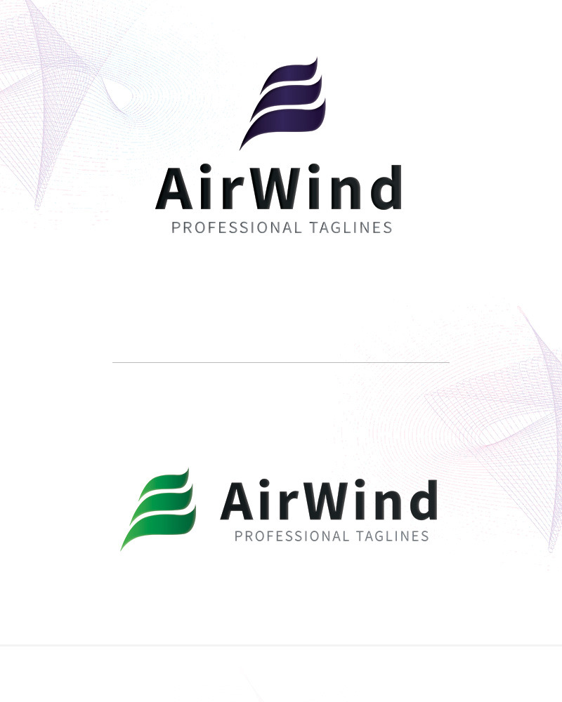 AirWind Logo Template #88267 - TemplateMonster