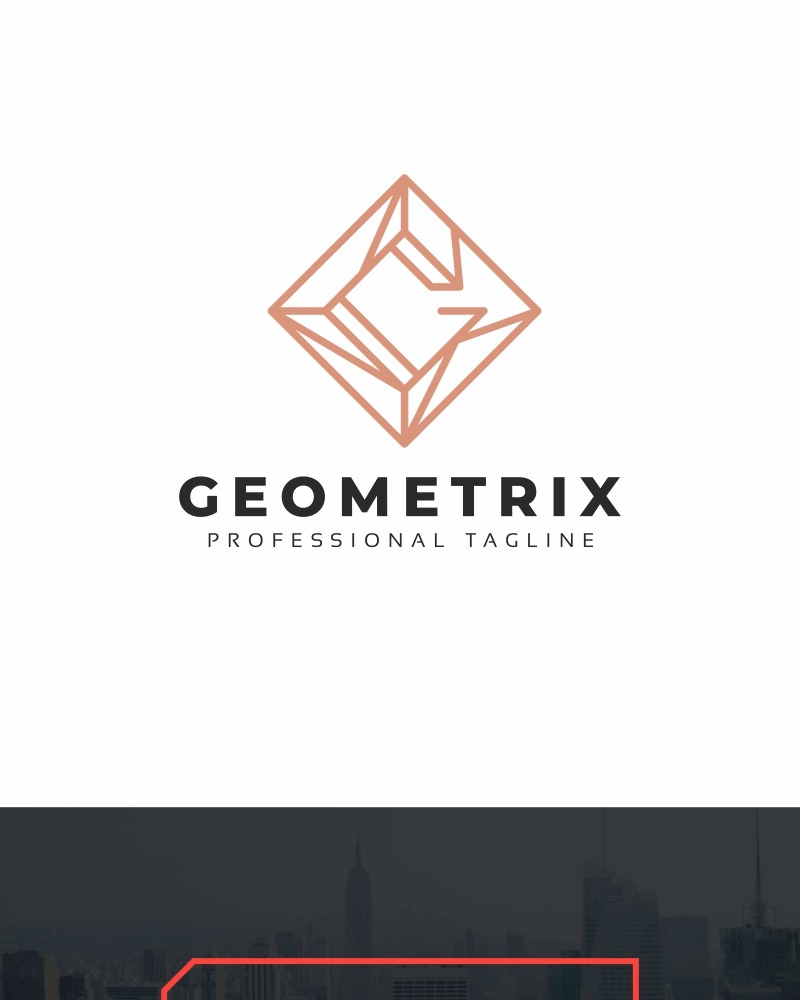 Geometrix-G Letter Logo Template #88255 - TemplateMonster