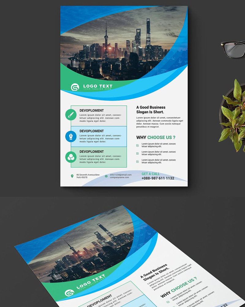 Gronity - Corporate Identity Template - TemplateMonster
