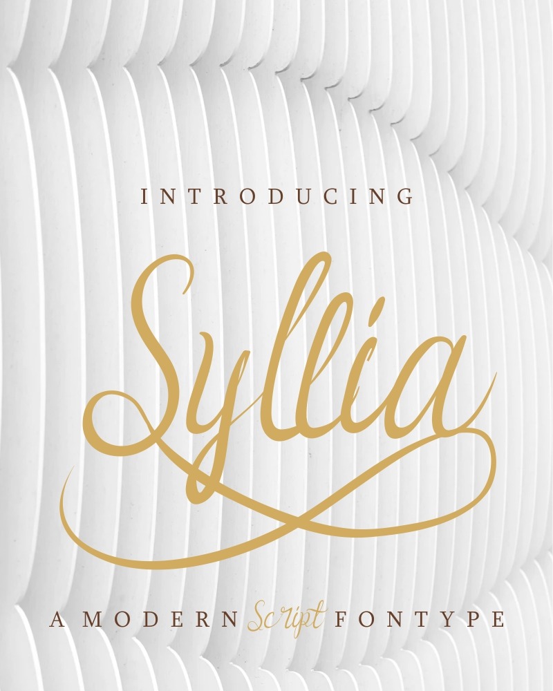 Syllia Font #88338 - TemplateMonster