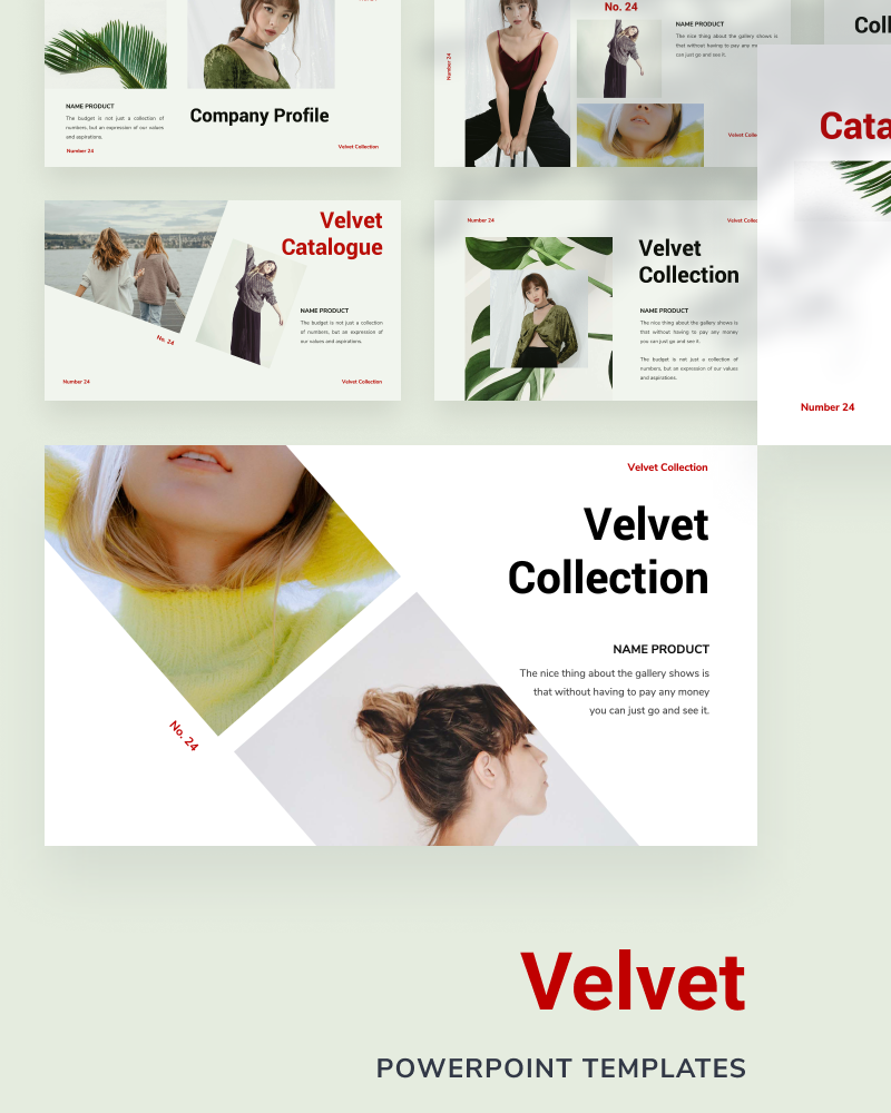 VELVET PowerPoint template #88449 - TemplateMonster