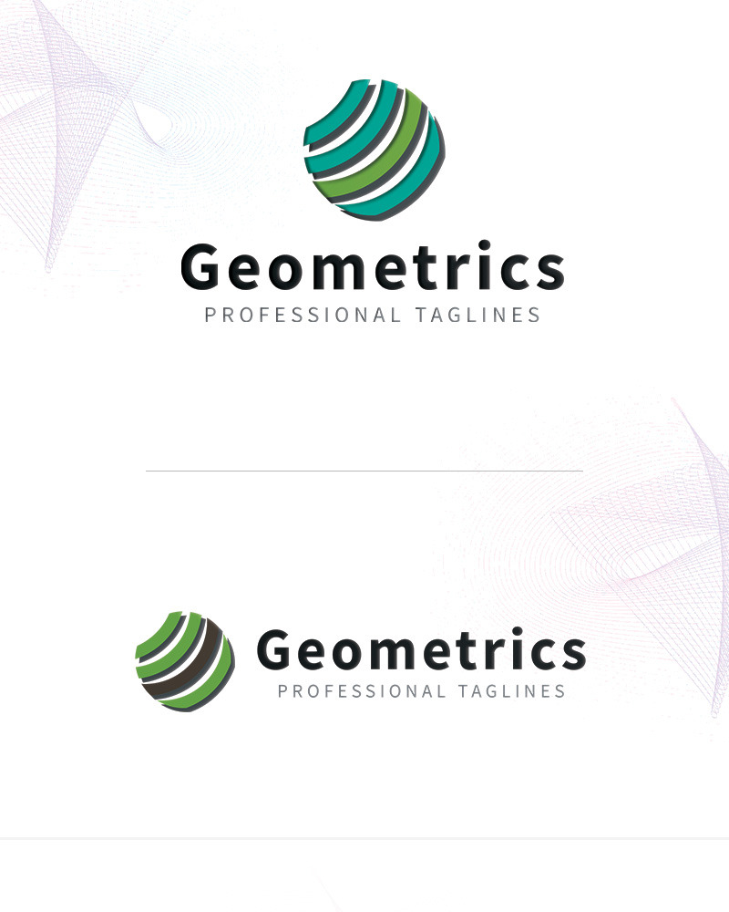Geometrics Logo Template #88526 - TemplateMonster