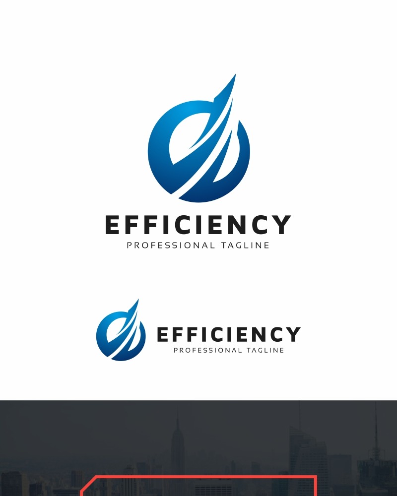 Efficiency Logo Template #88730 - TemplateMonster