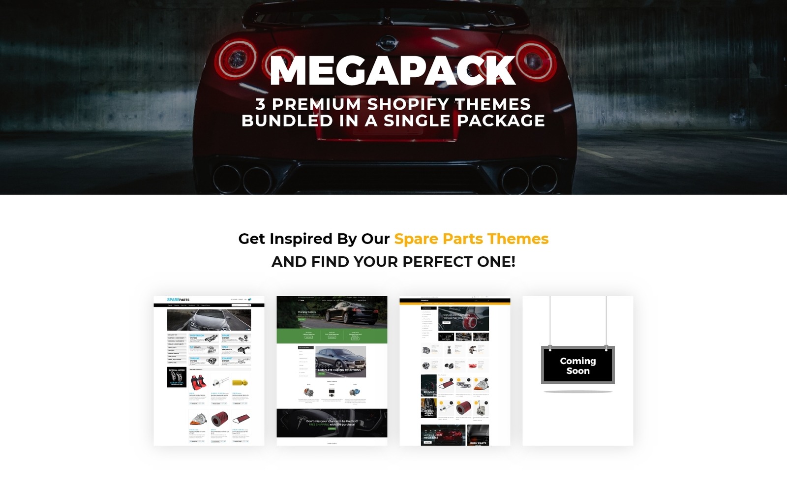 Spare Parts Themes Carromi Shopify Theme - TemplateMonster