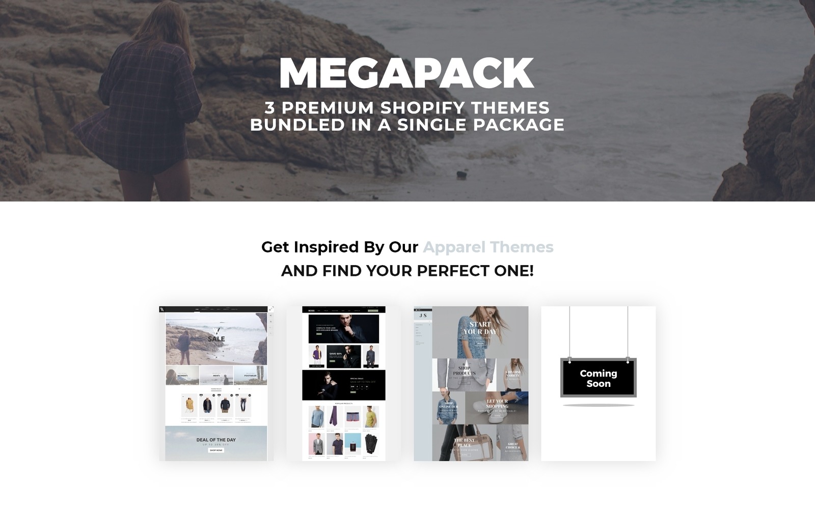 Apparel Store Template Bundle Shopify Theme - TemplateMonster
