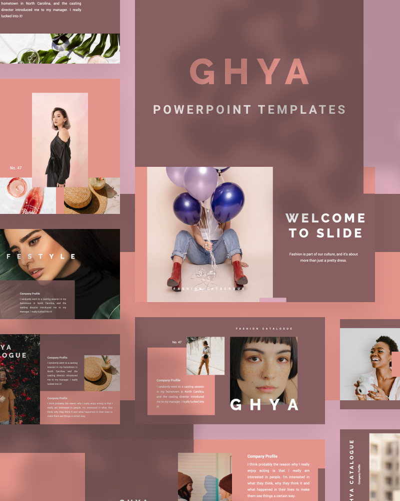 GHYA PowerPoint template #90341 - TemplateMonster
