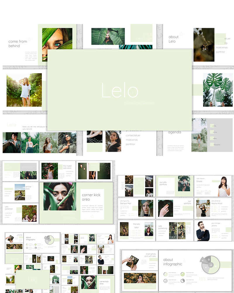 Lelo PowerPoint template #90689 - TemplateMonster