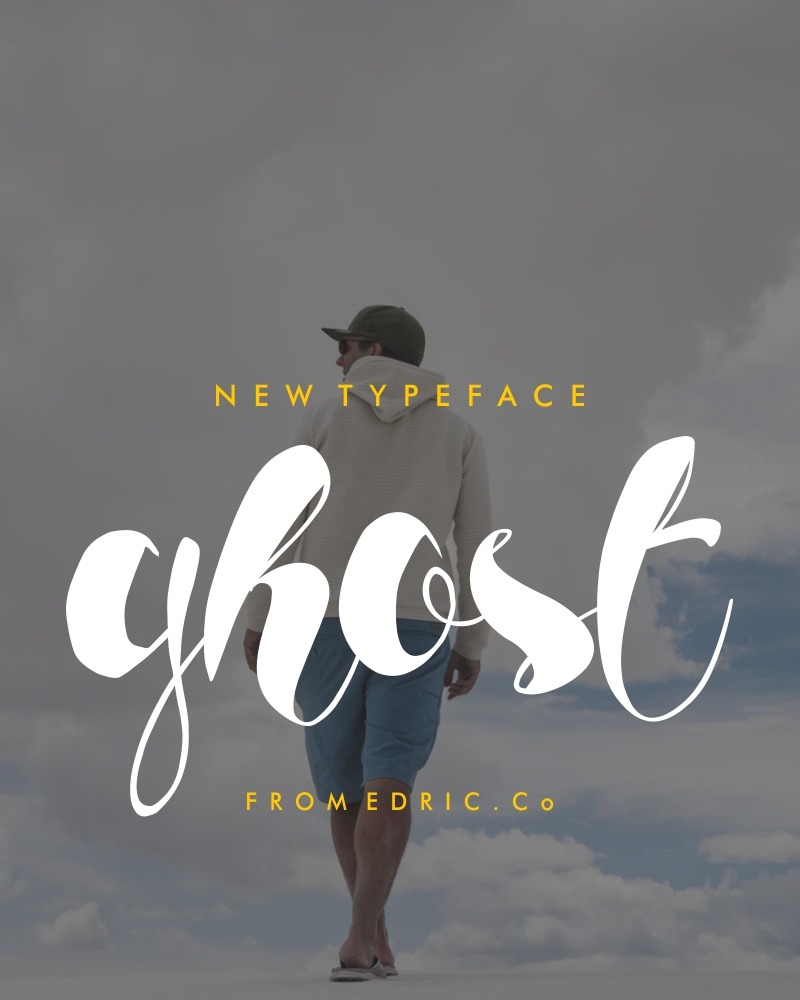 Ghost Script Calligraphy Duo Font #92005 - TemplateMonster