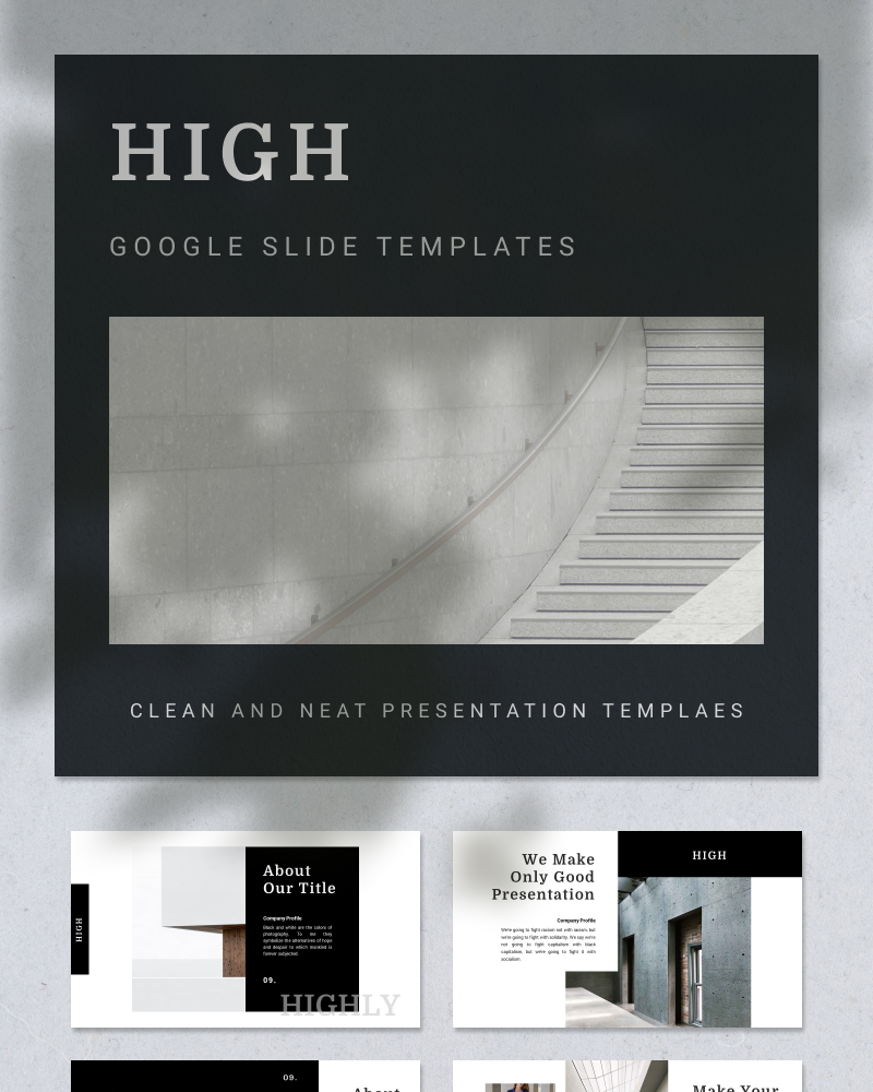 HIGH Google Slides #92067 - TemplateMonster