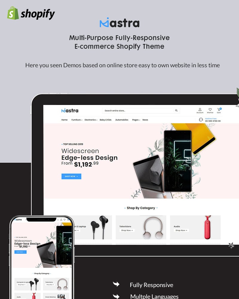 Mastra - The Responsive Multistore Shopify Theme