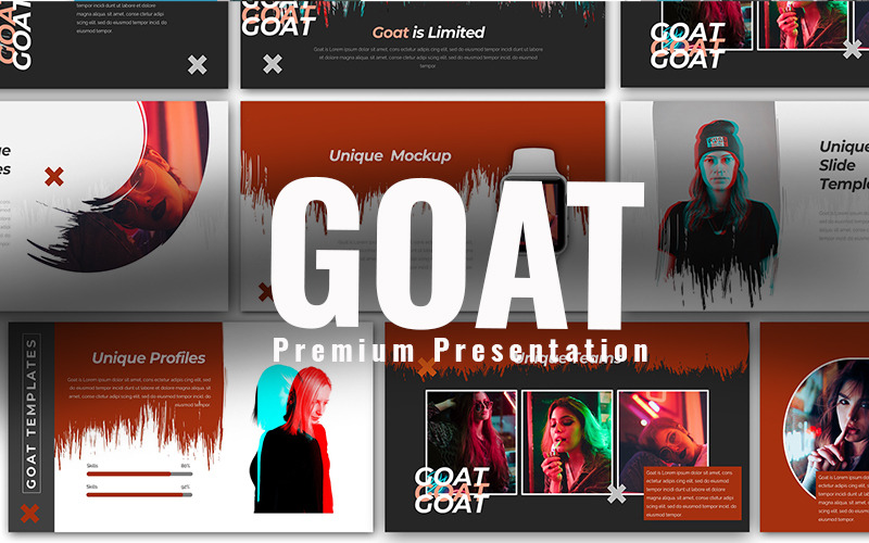 Goat Creative Google Slides #92718 - TemplateMonster