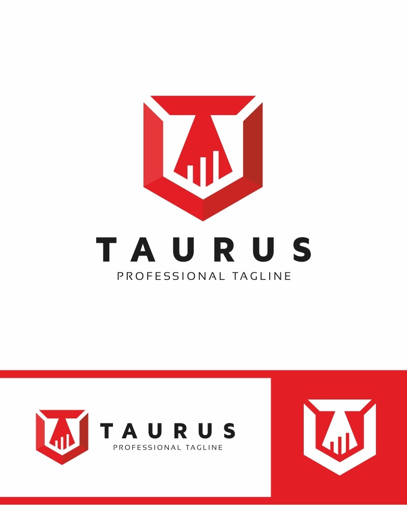 Taurus T Letter Logo Template #93279 - TemplateMonster