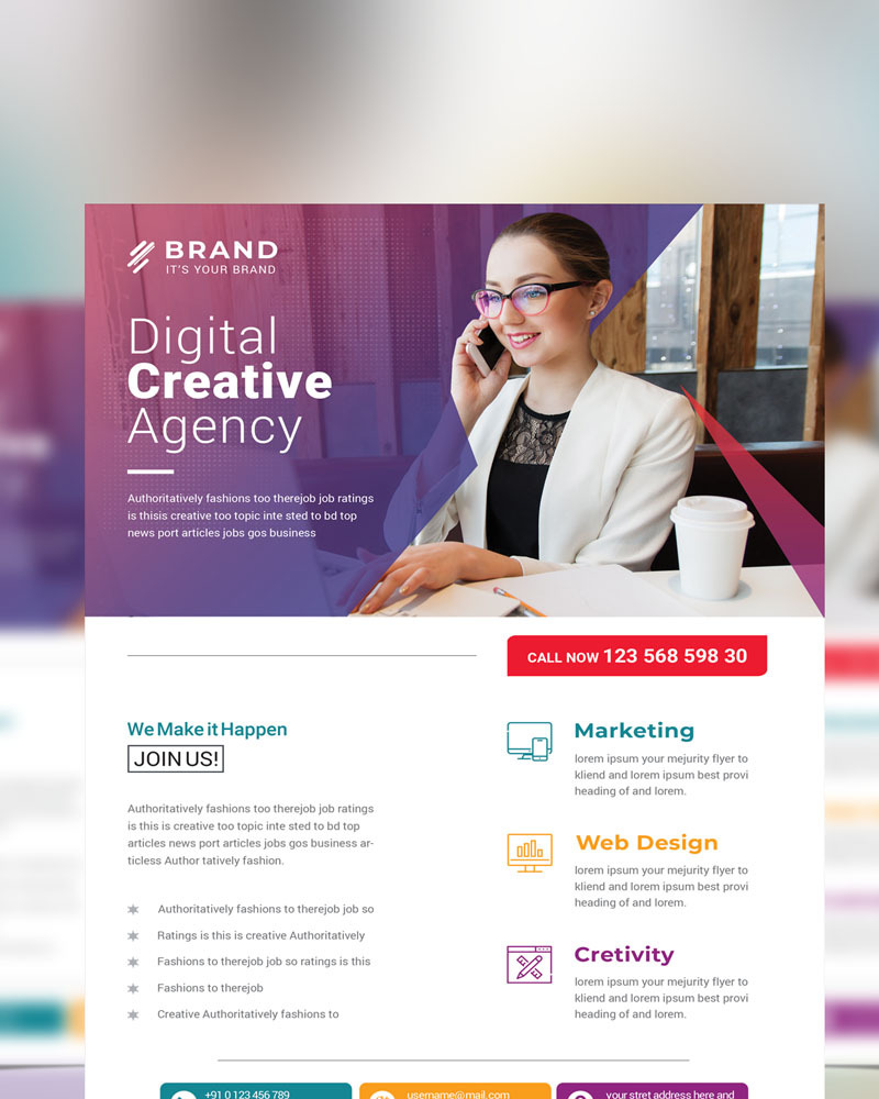 Brand - Creative Flyer Vol_ 28 - Corporate Identity Template