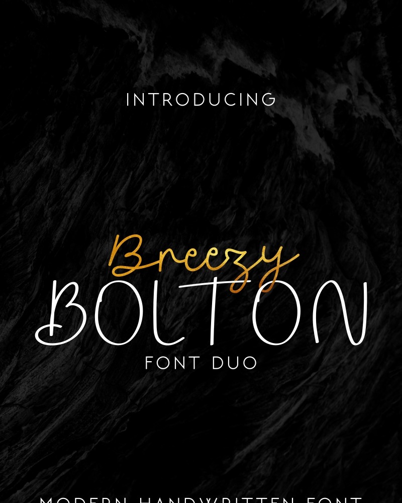 Breezy Bolton Font #93496 - TemplateMonster