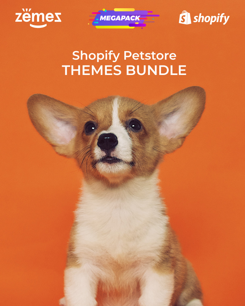 Pets Store Themes Bundle Shopify Theme - TemplateMonster