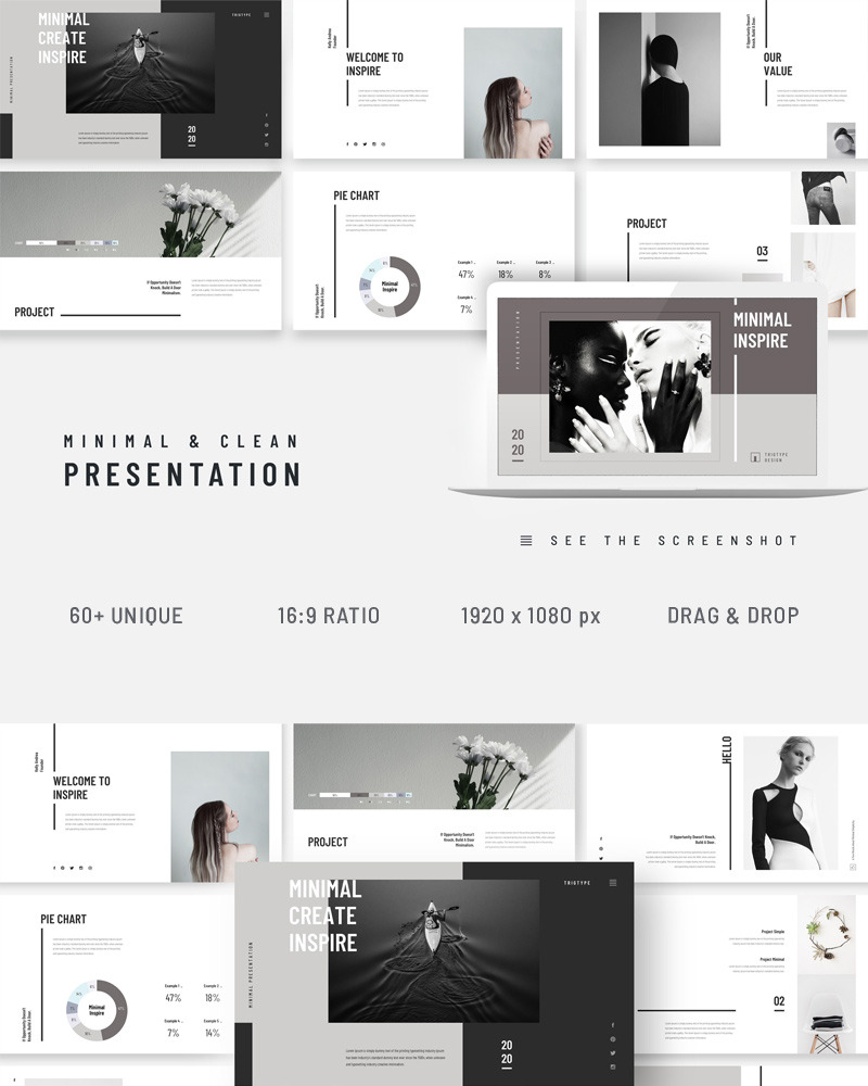 Inspire Minimal Clean Presentation Template Google Slides