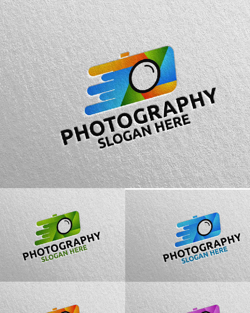Speed Camera Photography 80 Logo Template - TemplateMonster