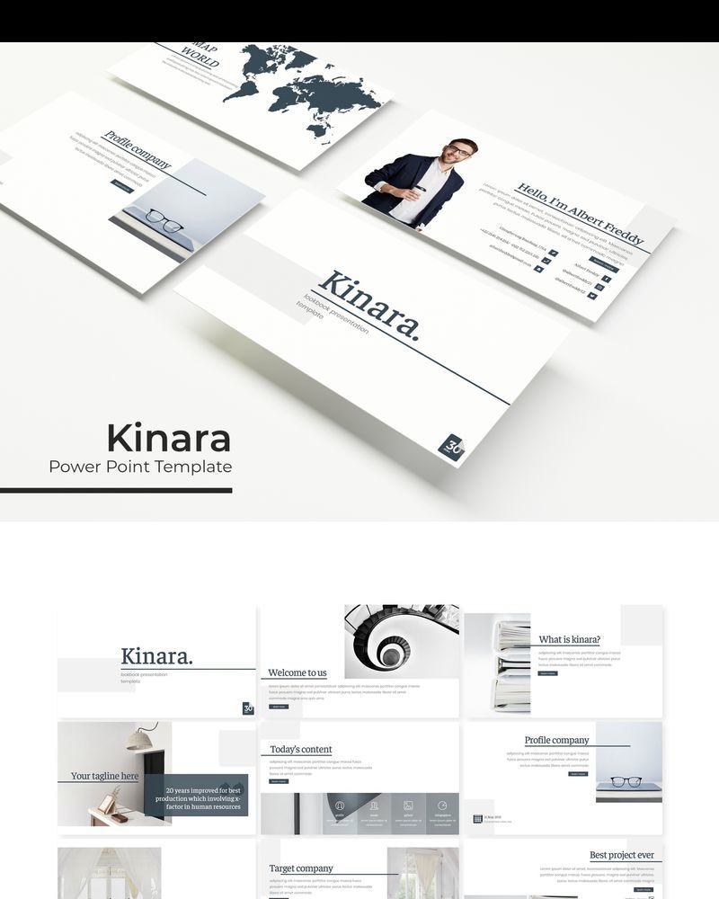 Kinara PowerPoint template #94721 - TemplateMonster
