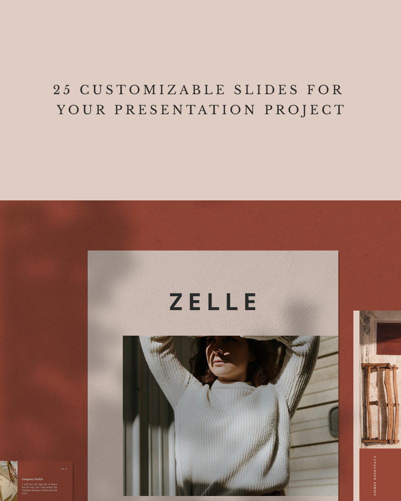 ZELLE - Keynote template #94897 - TemplateMonster
