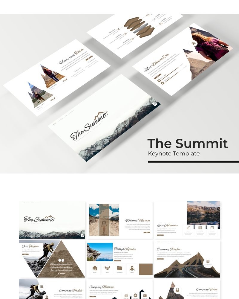 The Summit - Keynote template #95158 - TemplateMonster