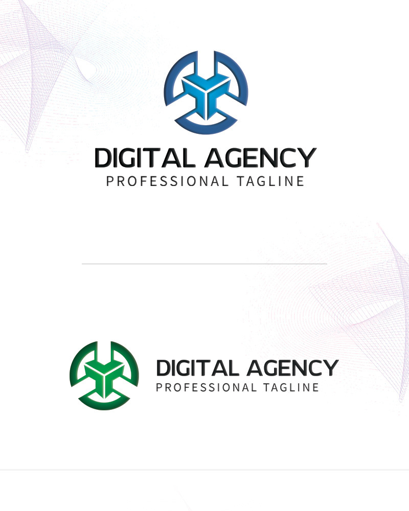 Agency Logo Template #95251 - TemplateMonster
