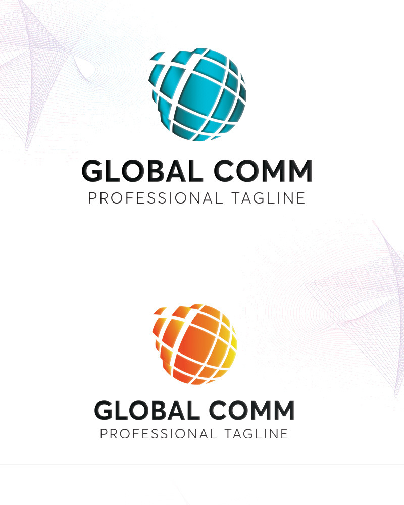 Global Logo Template #95244 - TemplateMonster