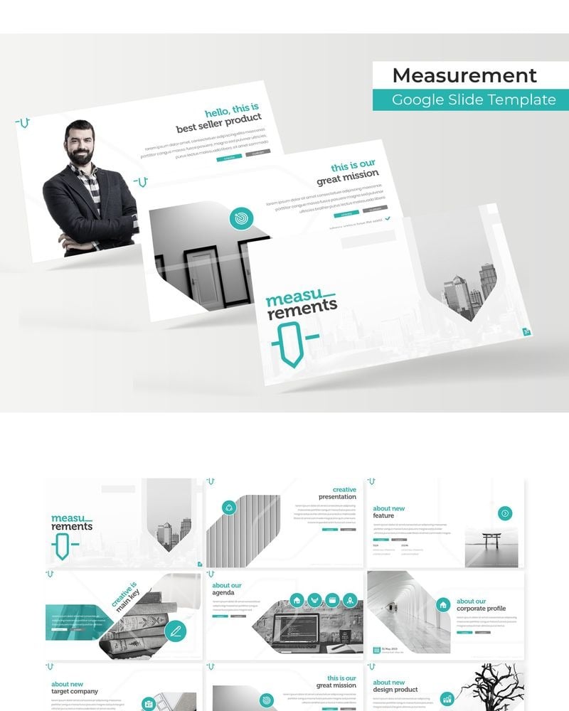 Measurement Google Slides #95285 - TemplateMonster