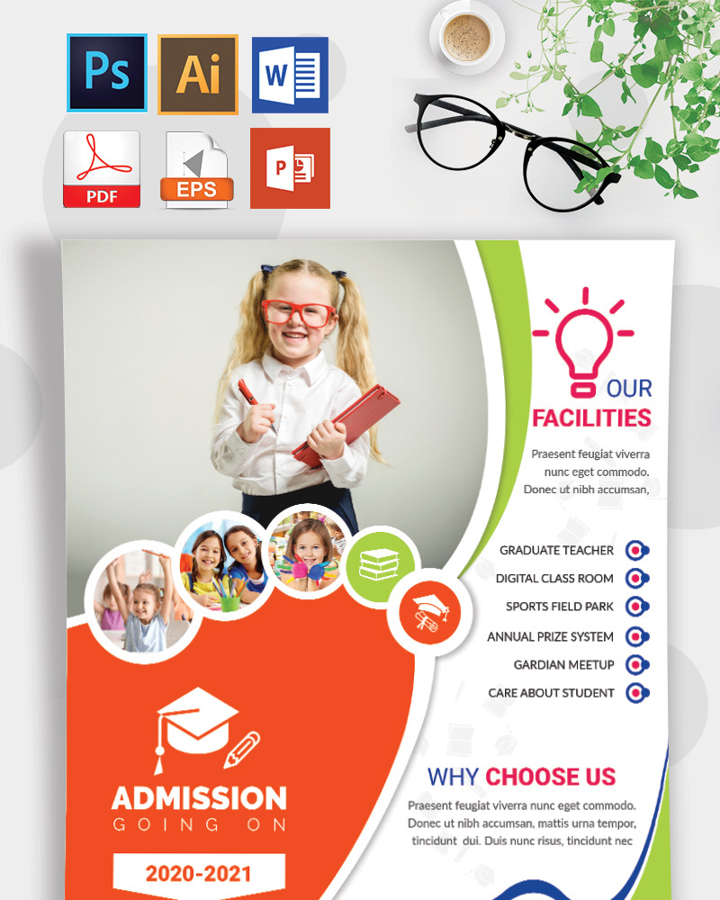 School Flyer Vol-06 - Corporate Identity Template