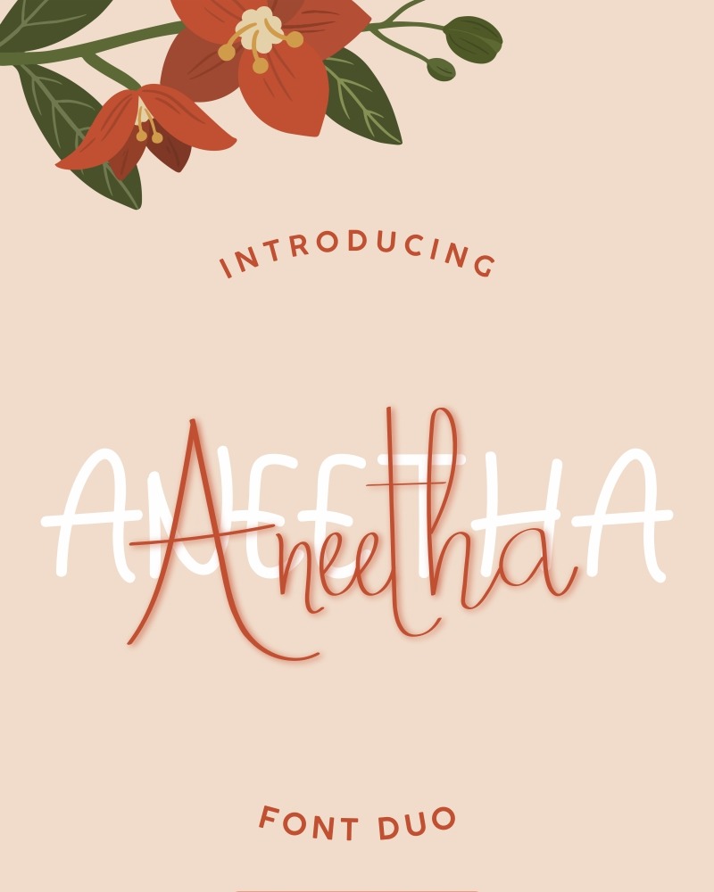 Aneetha Font #95839 - TemplateMonster