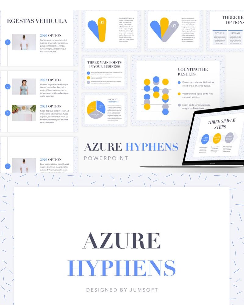 Azure Hyphens PowerPoint template #95981 - TemplateMonster Azure Hyphens PowerPoint template #95981 - TemplateMonster