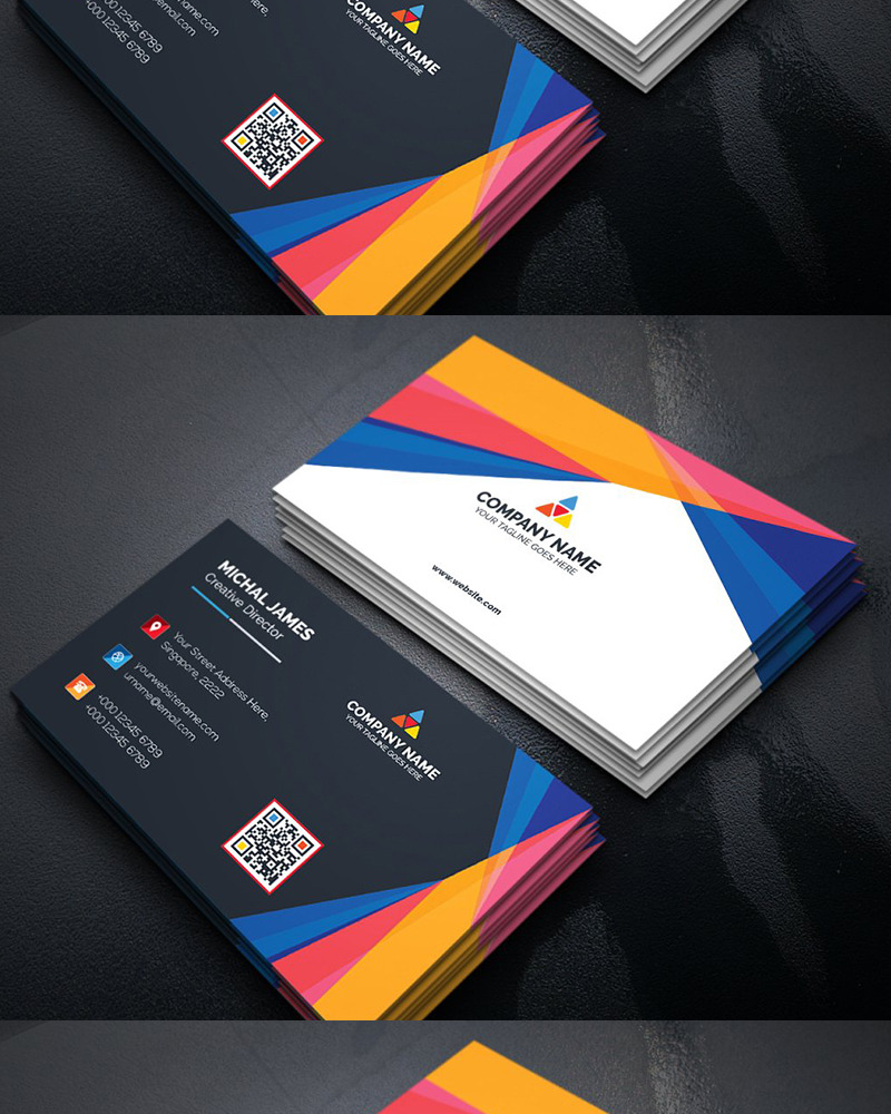Geometric Colorful - Corporate Identity Template
